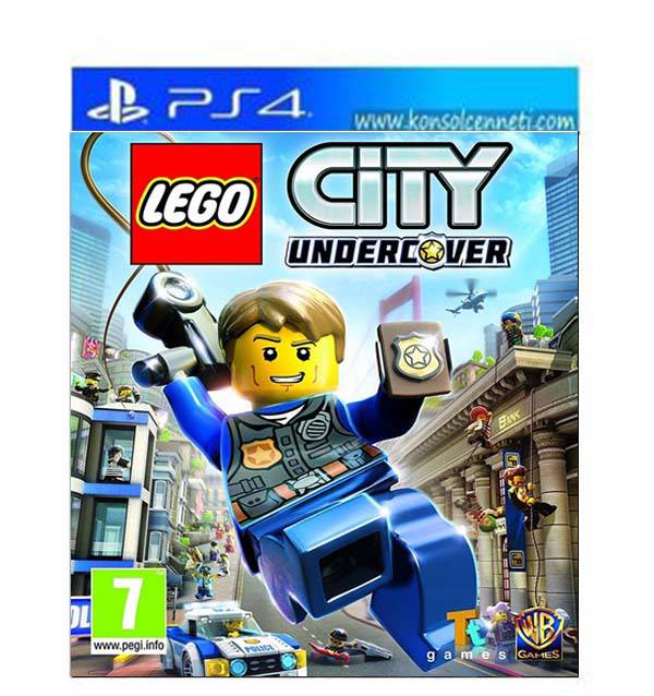 Lego City Undercover - Sıfır - Ps4 - KonsolCenneti - KonsolCenneti